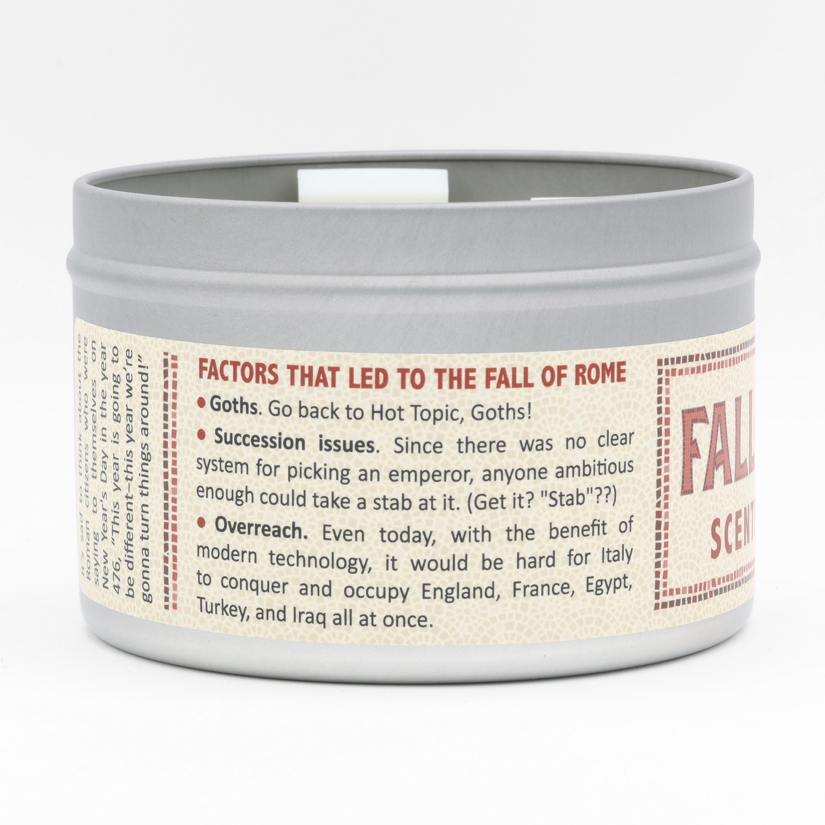 Fall of Rome-Scented Candle – JD and Kate Industries